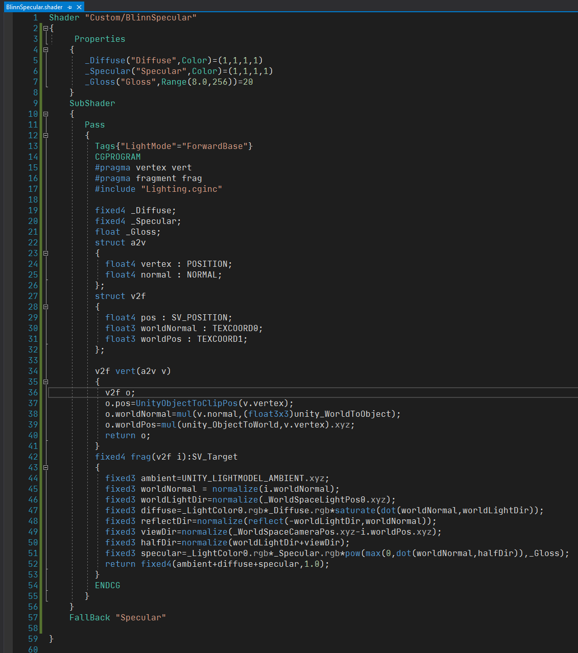 关于unity Shader的学习笔记(十一) Csdn博客