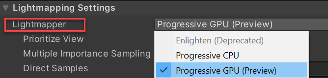 Unity渐进式光照贴图烘焙（progressive Lightmapper）详 技术专栏 Unity官方开发者社区