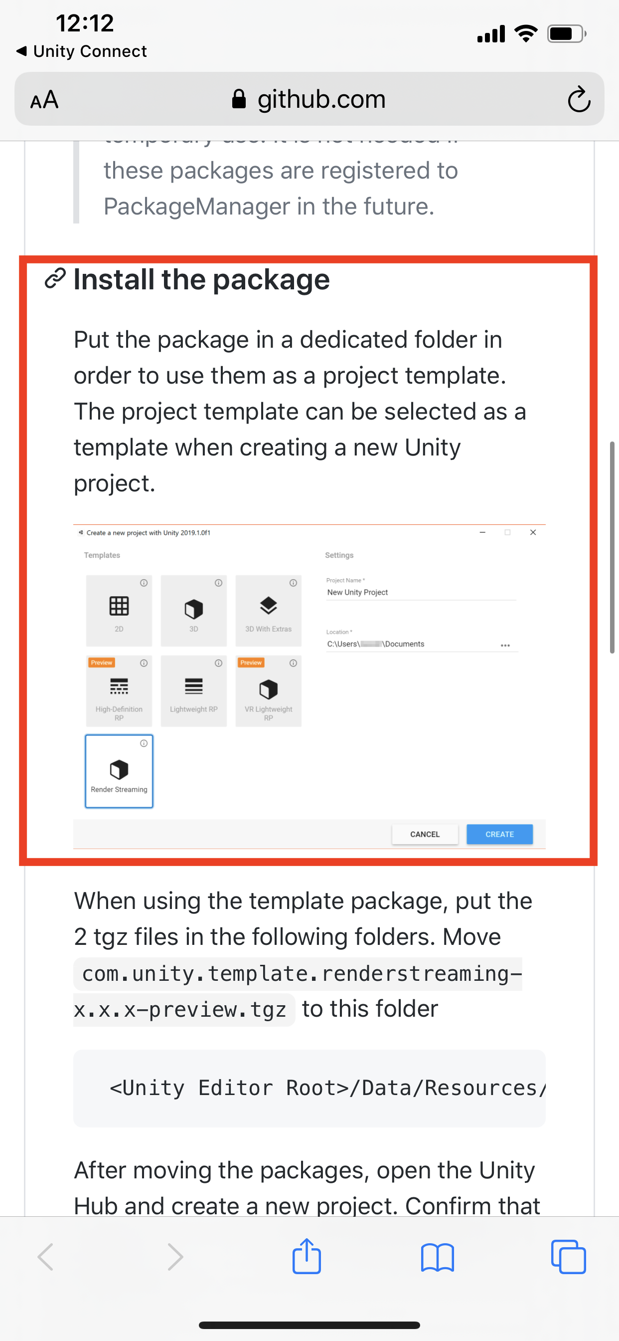 其它项目怎么使用render Streaming包? 技术问答 Unity官方开发者社区