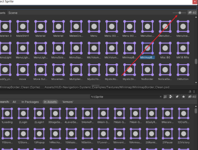 Sprite 精灵体 在project和搜索窗口没有预览 技术问答 Unity官方开发者社区 