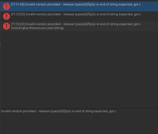 Unity升级版本 出现的报错 技术问答 Unity官方开发者社区