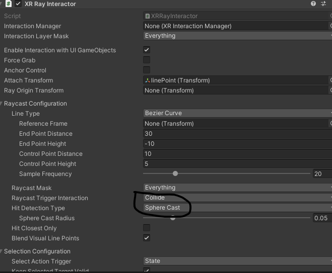 关于使用xr Interaction Toolkit 与场景中物体交互的问题 技术问答 Unity官方开发者社区 3424